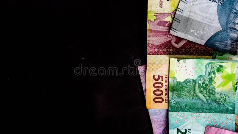 Stack of Rupiah Banknotes As Background Stock Photo - Image of ...