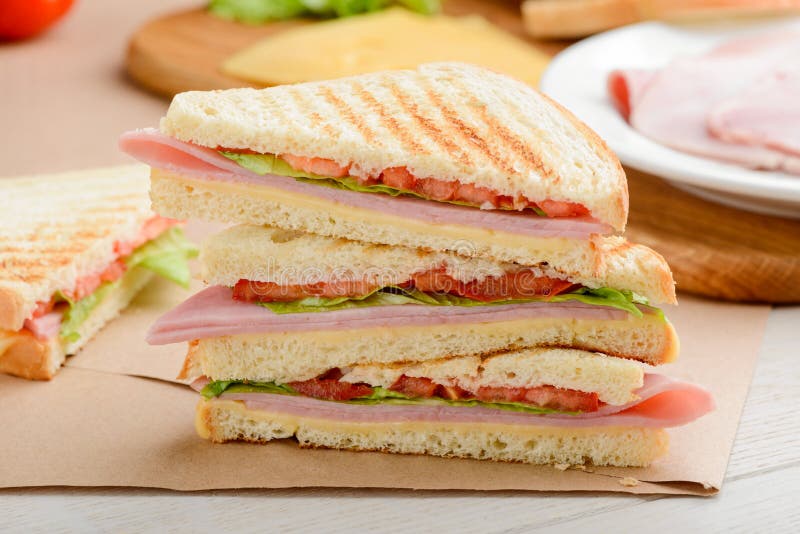 Ham Sandwich Triangles Stock Photos - Free & Royalty-Free Stock Photos ...