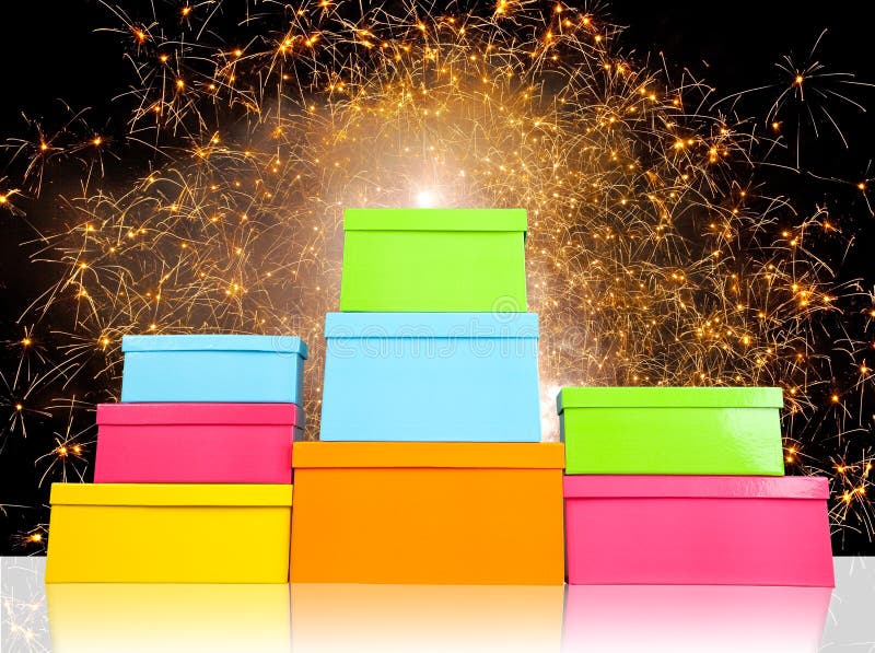 Stack of boxes stock photo. Image of case, arrangement - 41219206