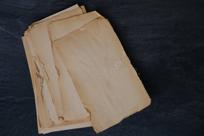 Empty Mock Up, Horizontal Textural Old Paper, Providing Authentic and ...