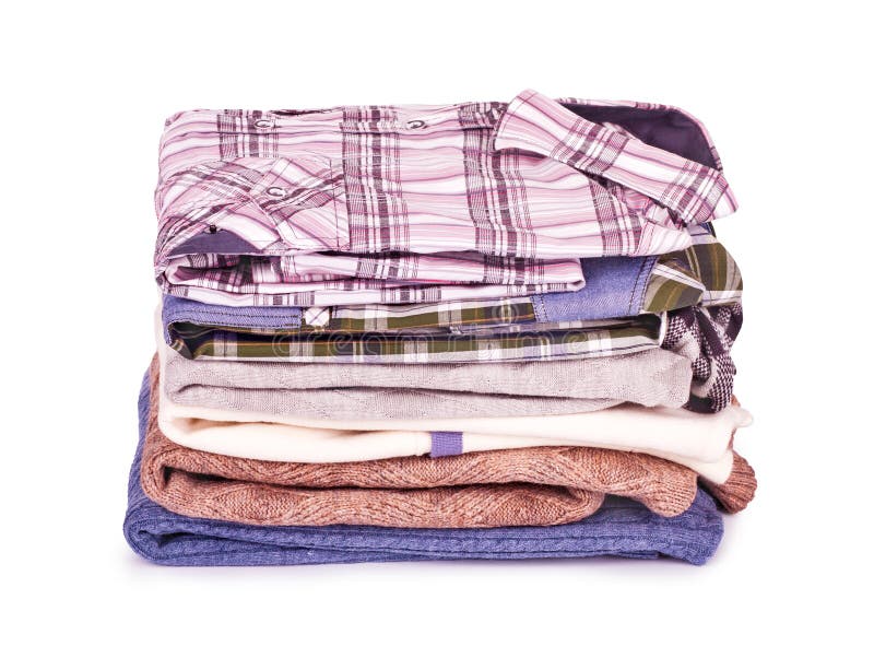 Stack of T-Shirts stock photo. Image of fiber, front - 15729384