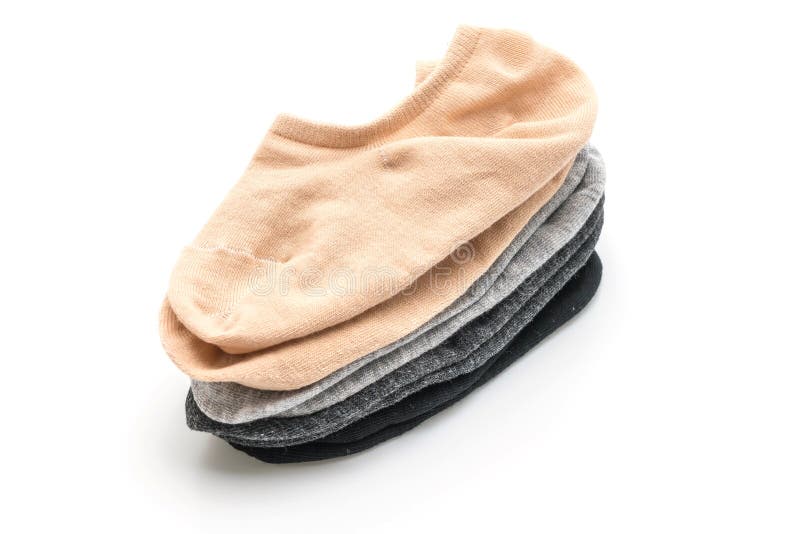 Stack of short socks stock photo. Image of pair, wear - 128805606