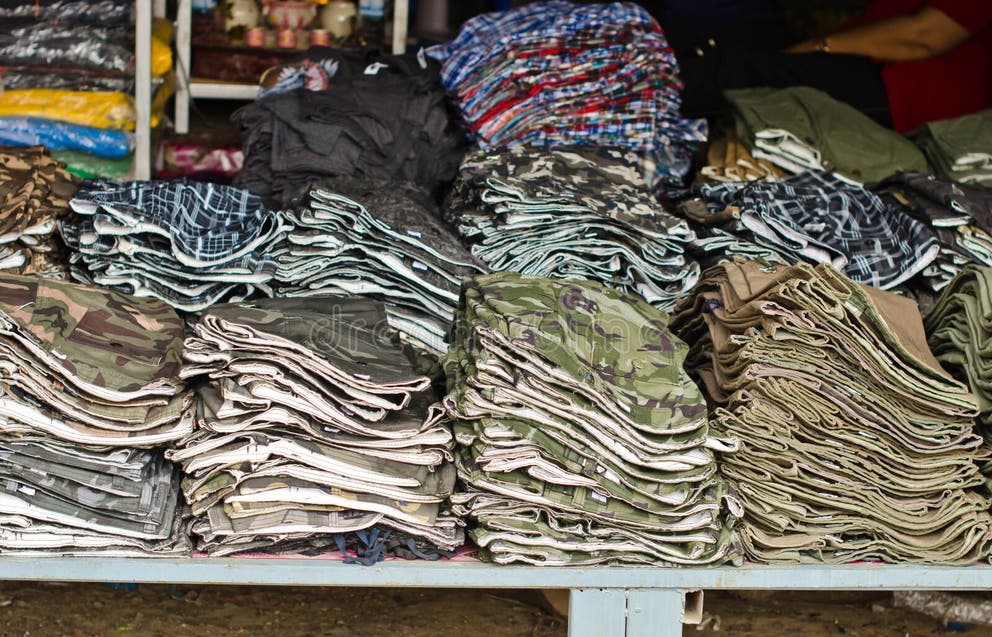 Stack of shorts. stock image. Image of isolate, apparel - 29966963