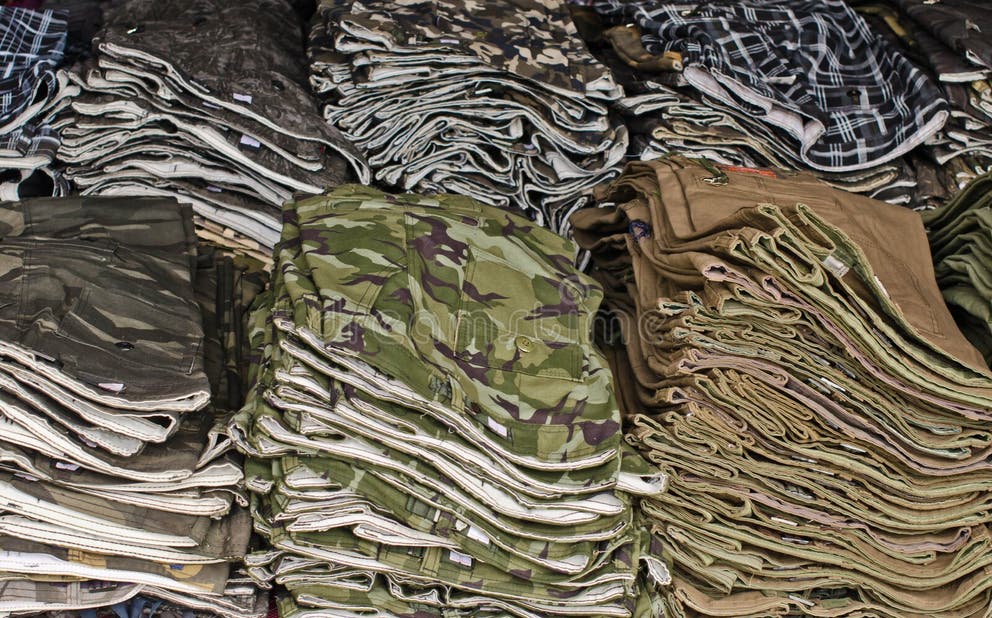 Stack of shorts. stock photo. Image of market, color - 29966980