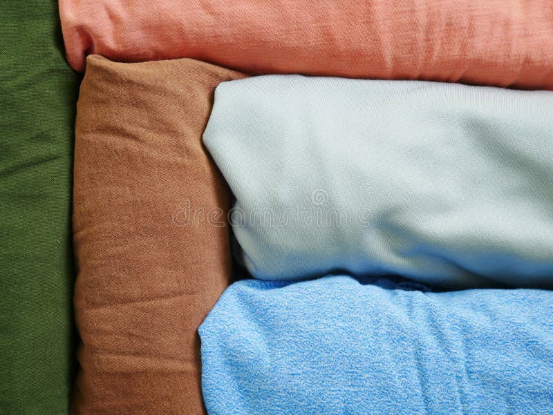 Stack Silk Fabric Background,sportswear Cloth Texture Stock Image ...