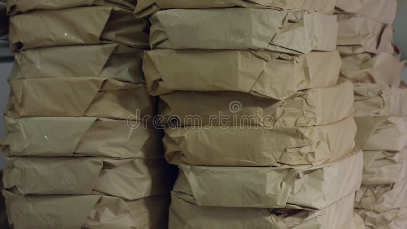 Parcel Mail Distribution Centre Stock Video - Video of containers ...