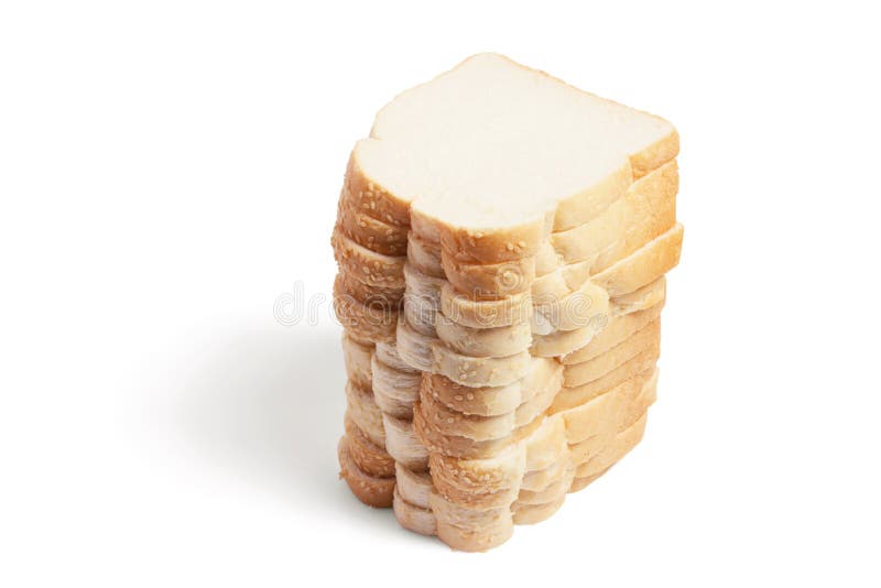 Stack of sliced bread stock photo. Image of people, expense - 21590102