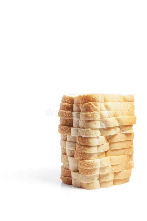 Stack of sliced bread stock photo. Image of people, expense - 21590102