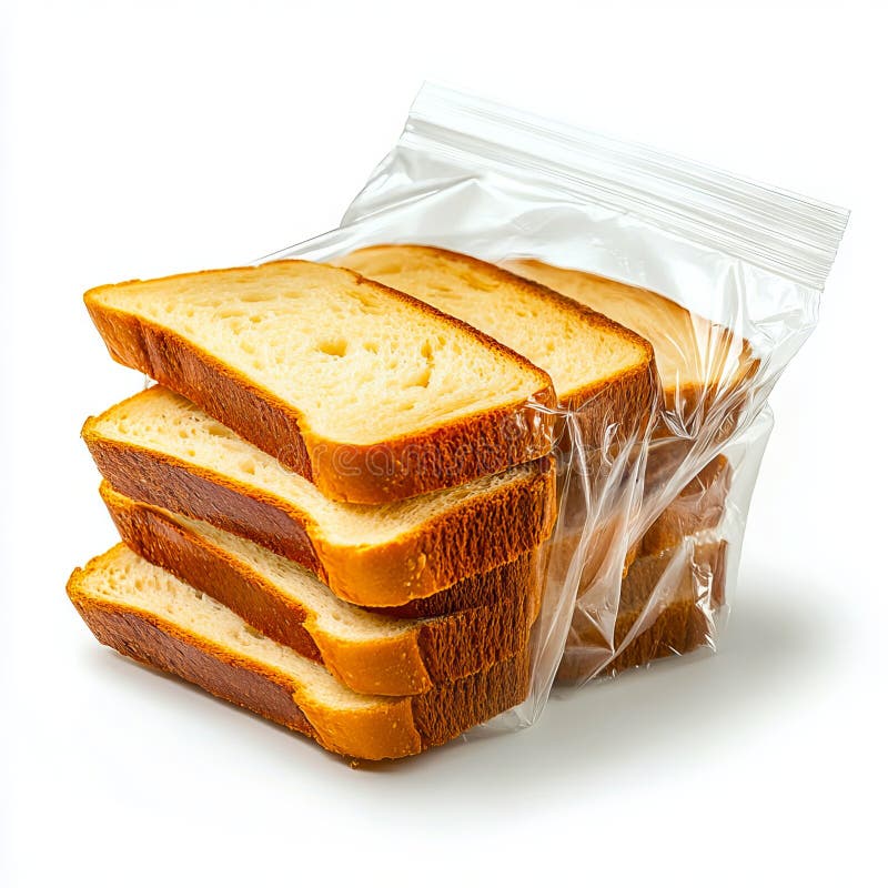 Bread Plastic Bag Transparent Background Ai Generated Stock Photos ...