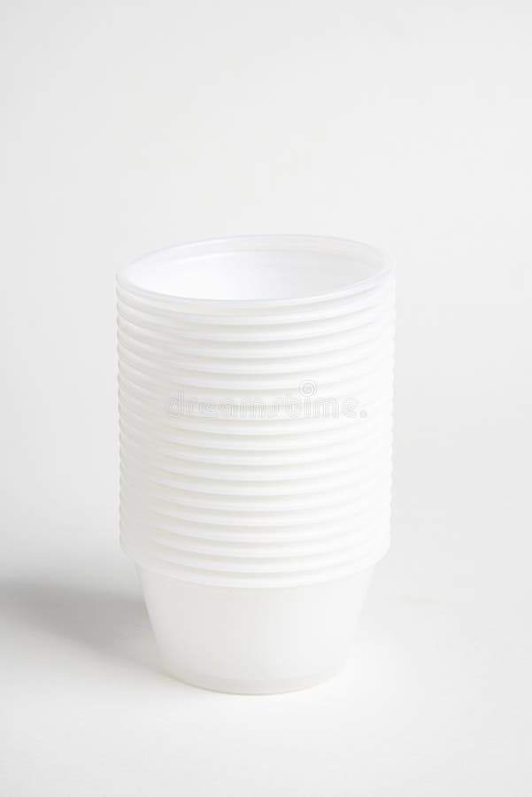 Stack of Specimen Plastic Container Stock Photo - Image of body, cups ...