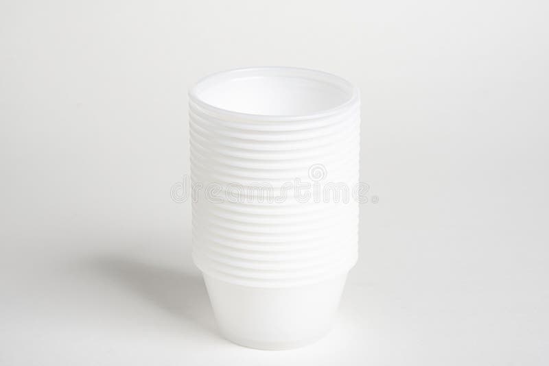 Stack of Specimen Plastic Container Stock Image - Image of material ...