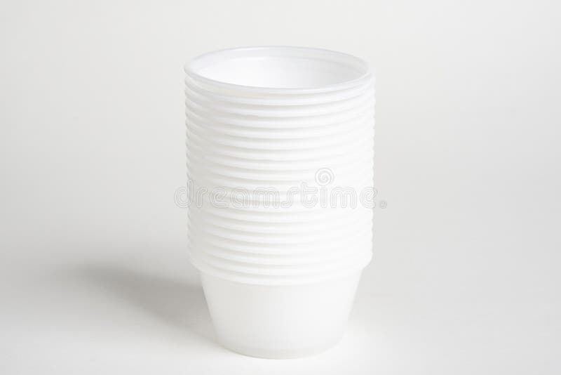 Stack of Specimen Plastic Container Stock Image - Image of medical ...