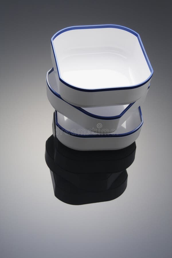 Stack of Small Plates stock photo. Image of empty, plates - 16762074