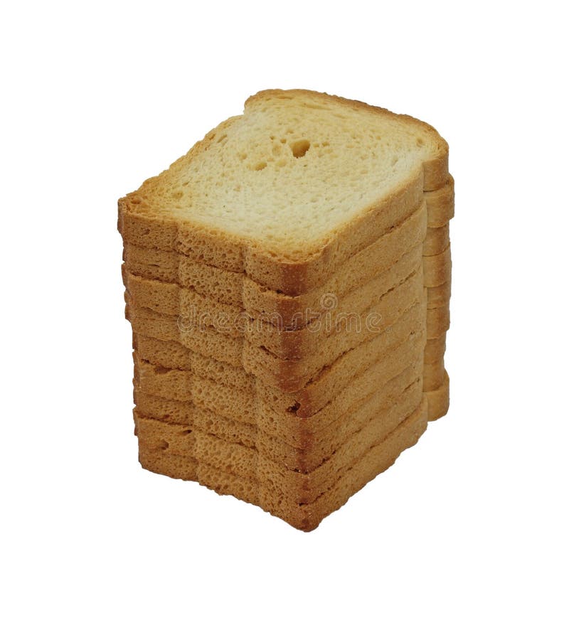 Stack of Small Toast stock photo. Image of toast, size - 17908318