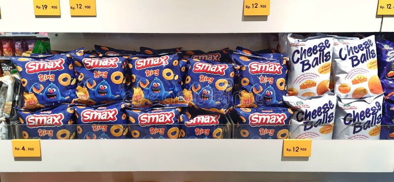 A Stack of Smax Ring Snacks on the Shelf or Basket in OH! SOME Shop ...