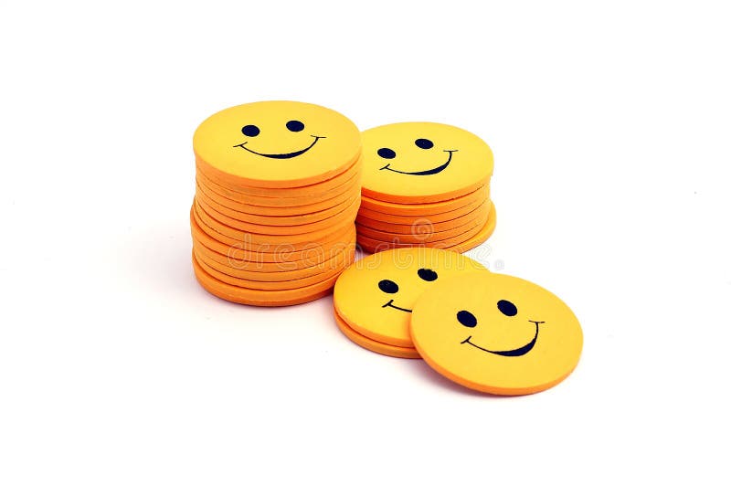 Stack of smilies stock image. Image of symbolic, enjoy - 504417