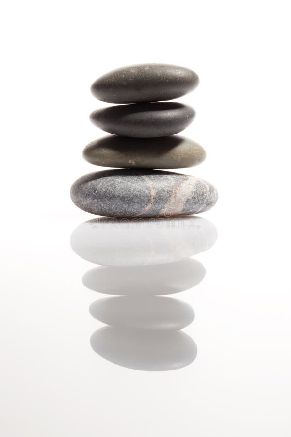 Stack of smooth stones stock image. Image of elegance - 23533403