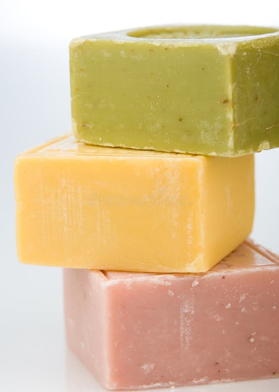 Stack of soaps stock image. Image of square, beauty, white - 2812595
