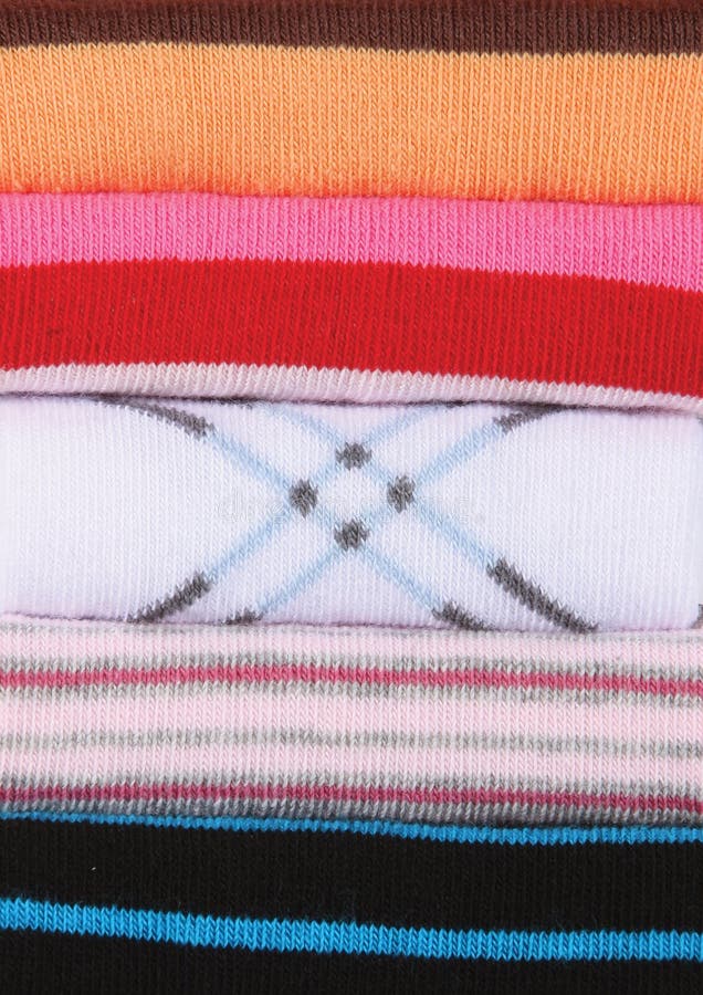 Stack of socks stock photo. Image of woven, group, material - 12427836