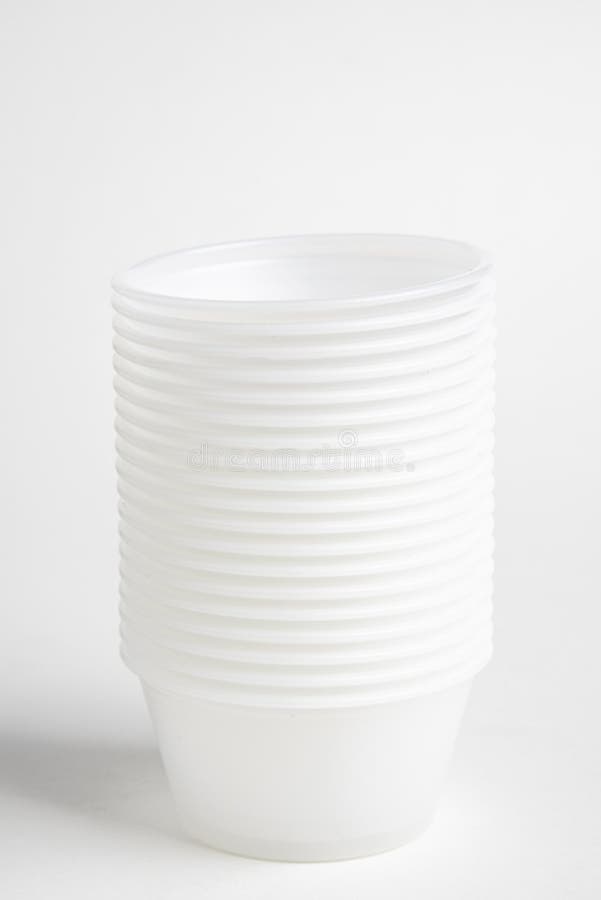 Stack of Specimen Plastic Container Stock Photo - Image of single, body ...