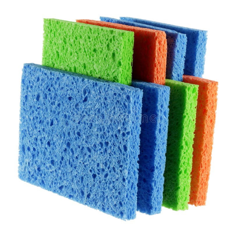 Stack of Sponges stock image. Image of sponges, pile - 68632421