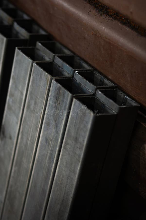 Stack? of Square? Steel Tubes? Profile or Pipes for Construction ...