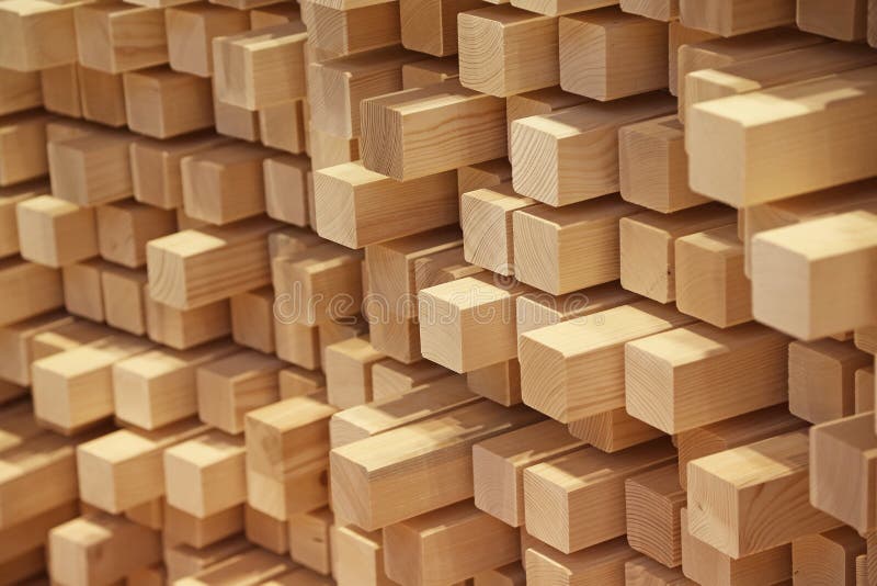 Square timbers stock photo. Image of carpenter, pattern - 121620418