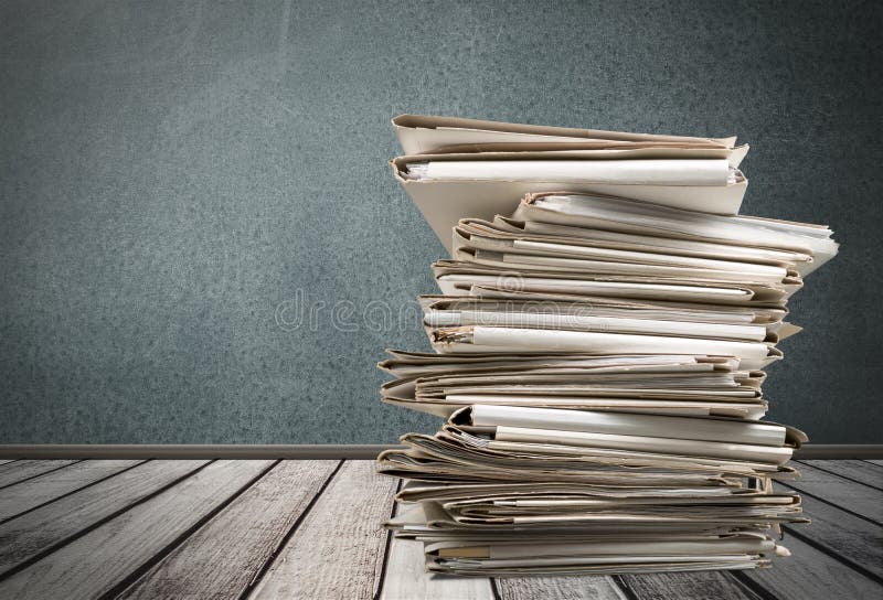 Stack stock image. Image of ideas, working, document - 118934325