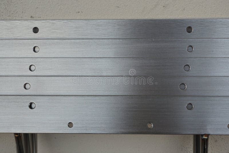 Stack of Stainless Steel Plate Stock Photo - Image of industrial ...