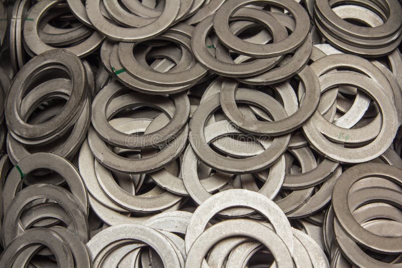 Stack of Steel Automotive Parts Stock Photo - Image of round, carbon ...