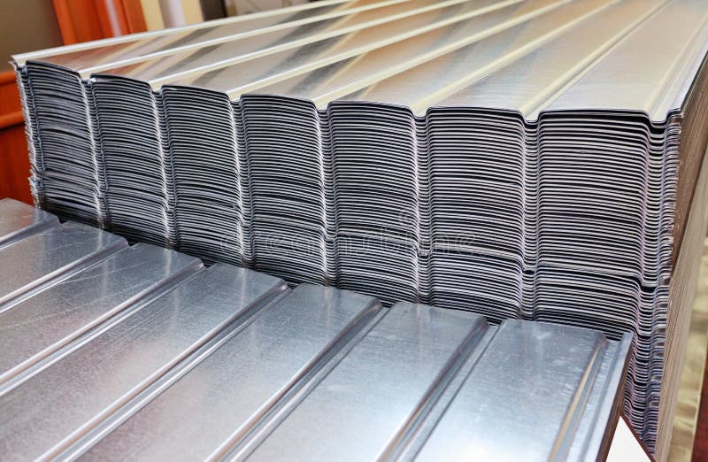 Stack of Steel Coils in Warehouse Stock Image - Image of steel ...
