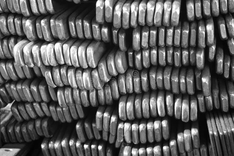 Stack of steel flat bar stock image. Image of equipment - 95185691