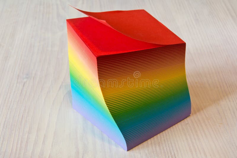 Stack of Sticky Note Pads stock photo. Image of paper - 77144204