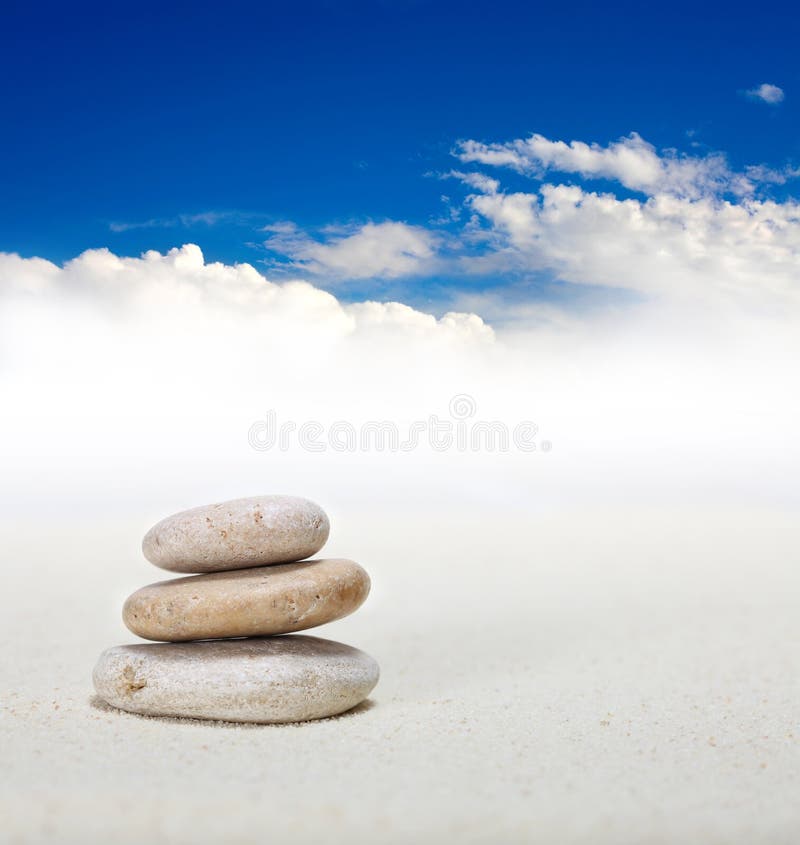 Stack of stone stock image. Image of stone, harmony, element - 17946511