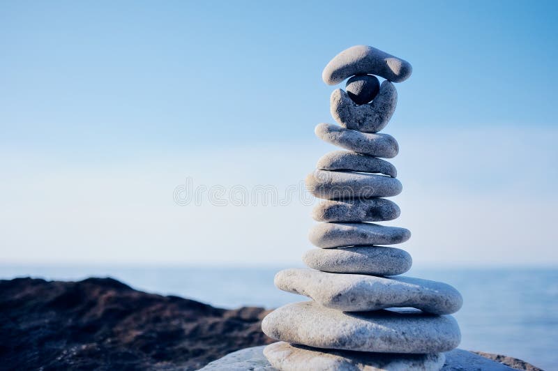 Stack of stones stock photo. Image of cobblestone, group - 22244210