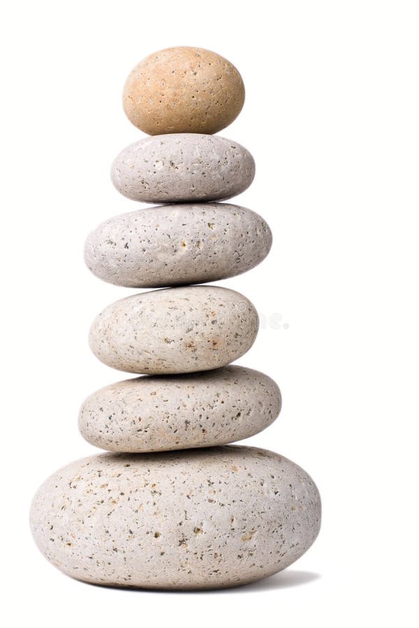 Stack of Stones stock image. Image of background, isolated - 7139403