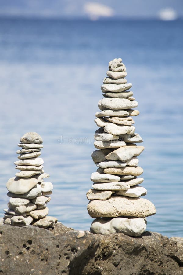 Stack of stones stock image. Image of round, quietness - 147018665