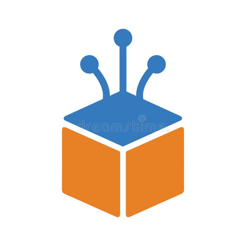 Stack, Storage, Big Data Icon. Simple Editable Vector Illustration ...