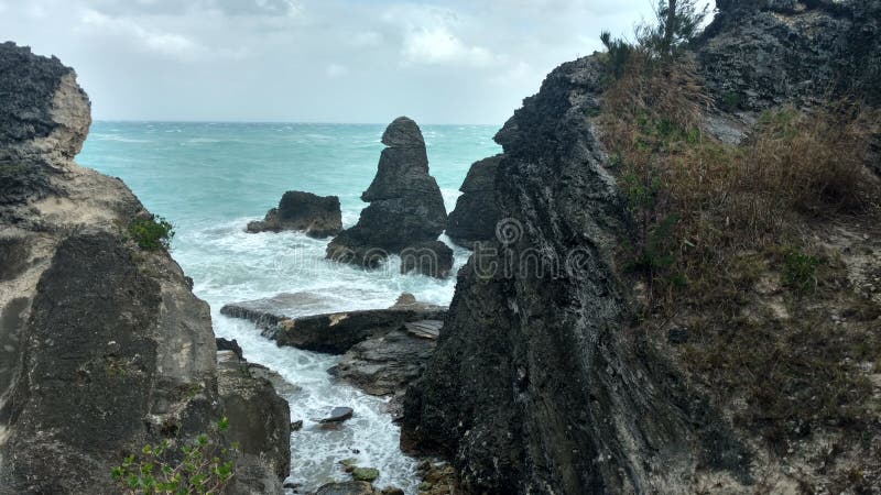 Limestone Coastal Erosion stock photo. Image of limestone - 134256148