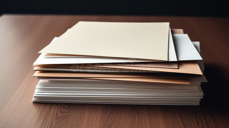 Stack subtle paper texture stock illustration. Illustration of subtle ...