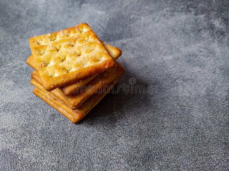 A Lot of Big Stack of Sweet Round Cookie`s Stock Photo - Image of ...