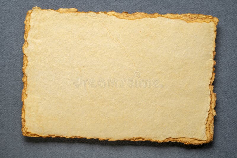 Stack of Heavyweight Deckle Edge Paper Sheets Stock Photo - Image of ...