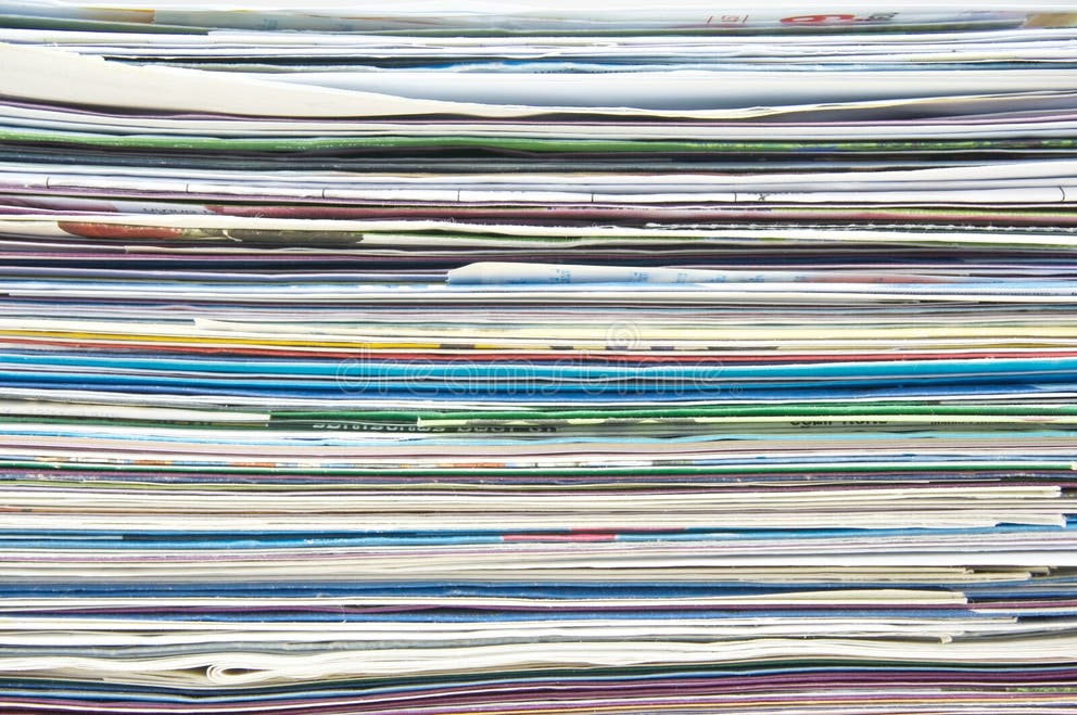 Stack of Tax Invoice Receipt and Credit Statement Stock Image - Image ...