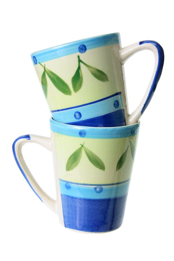 Stack of Tea Cups stock photo. Image of ceramic, crockery - 22939616