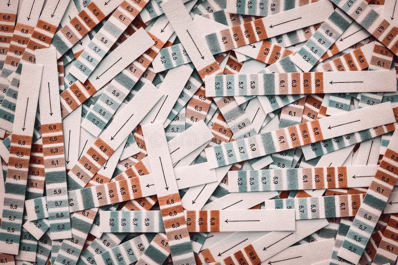 A stack of test strips stock photo. Image of personal - 139957682