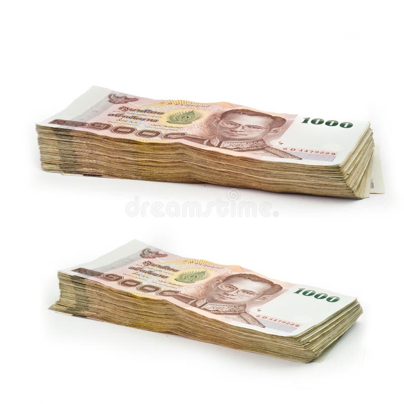 1000 Baht Thai note stock image. Image of 1000, bank - 100890059