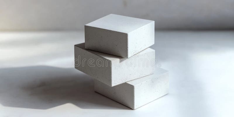 CEMENT BLOCKS Stack stock photo. Image of structural - 378259936