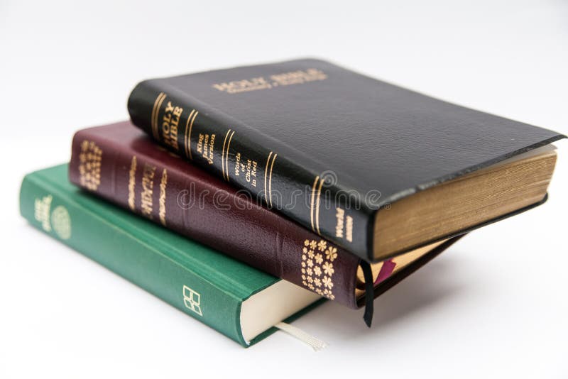 Stack of Bibles stock photo. Image of wisdom, bibles - 35743932