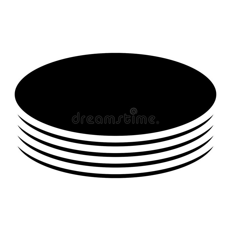 Stack, Tier, Layers Tower Icon, Symbol. Multitier Icon Stock Vector ...