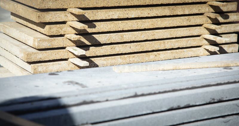 Stack of Tiles for House Building Stock Photo - Image of home, material ...